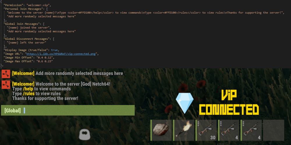 Welcomer - Mod Pulse - Rust Plugins