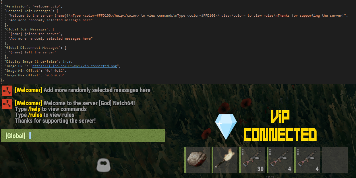 Welcomer - Mod Pulse - Rust Plugins